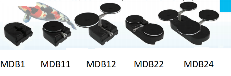 Matala® Membrane Air Diffuser Assemblies with Heavy-Duty Base | Best Planet