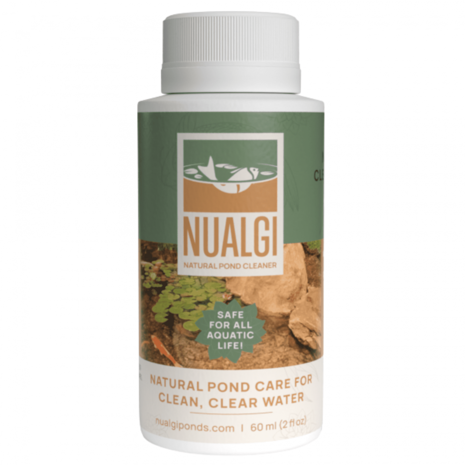 Nualgi Ponds Natural Pond Cleaner for Crystal Clear Water | Best Planet